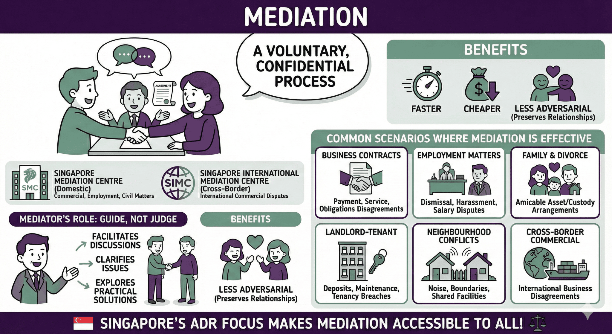 Mediation Lawyers Singapore: Dispute Resolution Guide | RBN Chambers